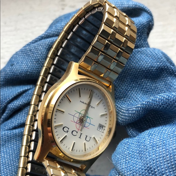 Hamilton | Jewelry | Hamilton Gciu Gold Watch | Poshmark